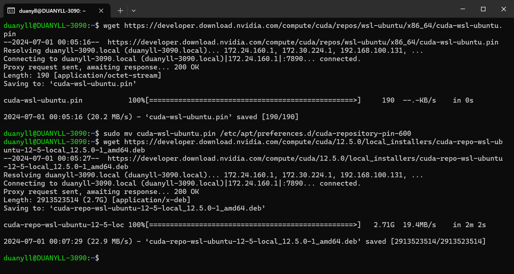 基于 WSL2 和 Docker 的深度学习环境指北 - duanyll